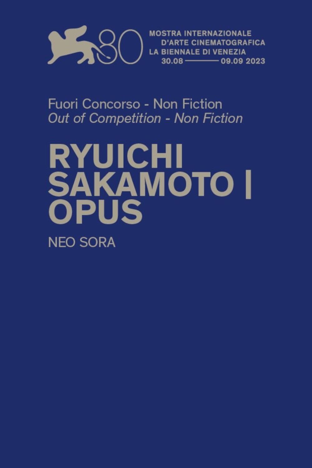 Ryuichi Sakamoto Opus afiş Afiş 32 Beyazperde