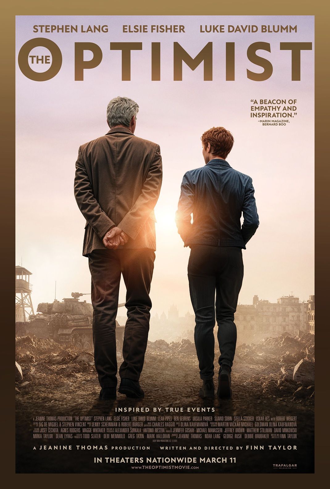 The Optimist: The Bravest Act Is Truth: Filmin kadrosu ve ekibin tamamı ...