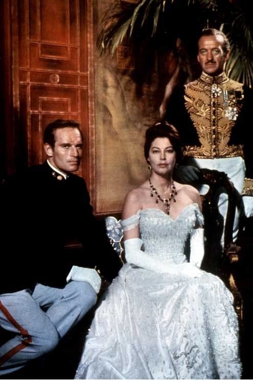 David Niven resimleri - Fotoğraf Ava Gardner, Charlton Heston, Nicholas ...