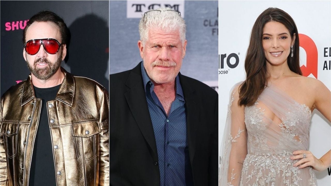 Nicolas Cage, Ron Perlman ve Ashley Greene "The Retirement Plan ...