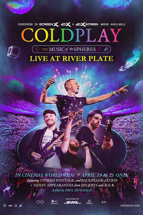 Coldplay - Music Of The Spheres: Live At River Plate afiş - Afiş 1 ...